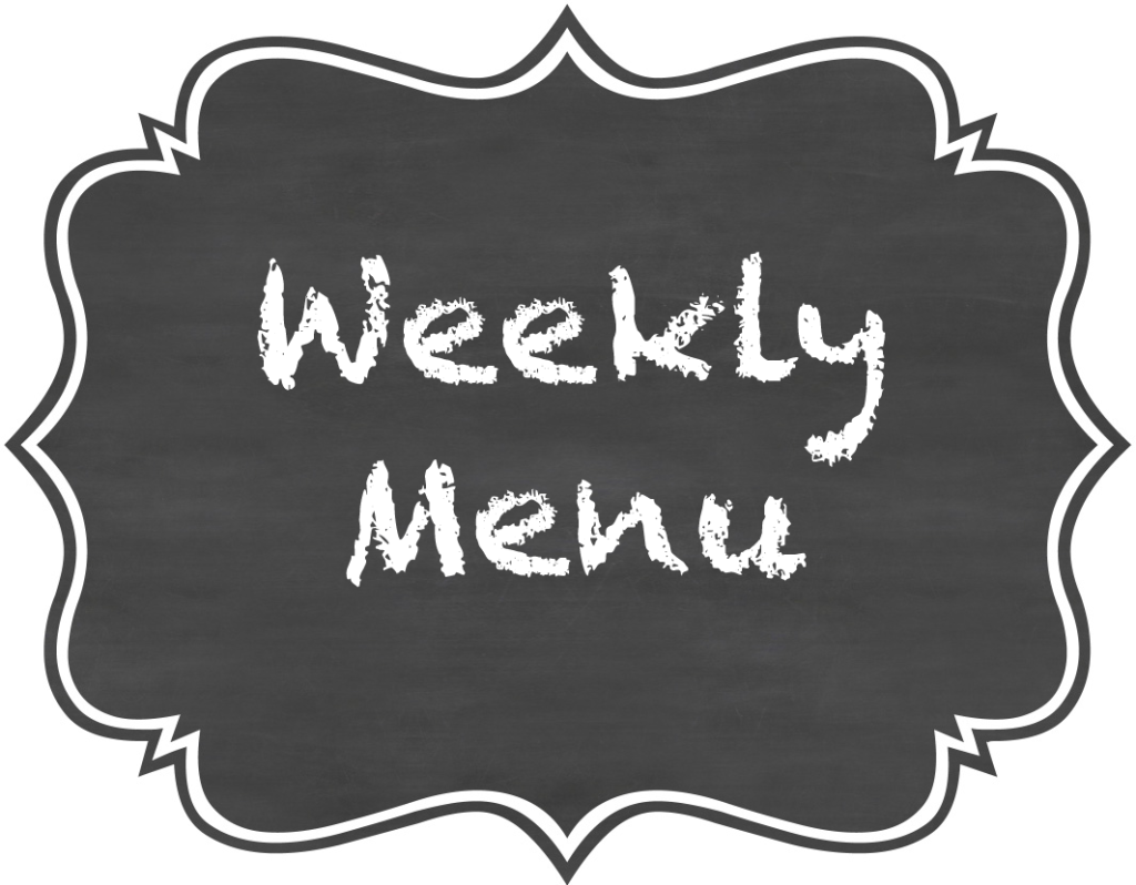 Weekly Menu - What's Working Here