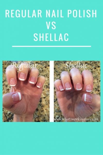 Regular Nail Polish vs. Shellac - What's Working Here