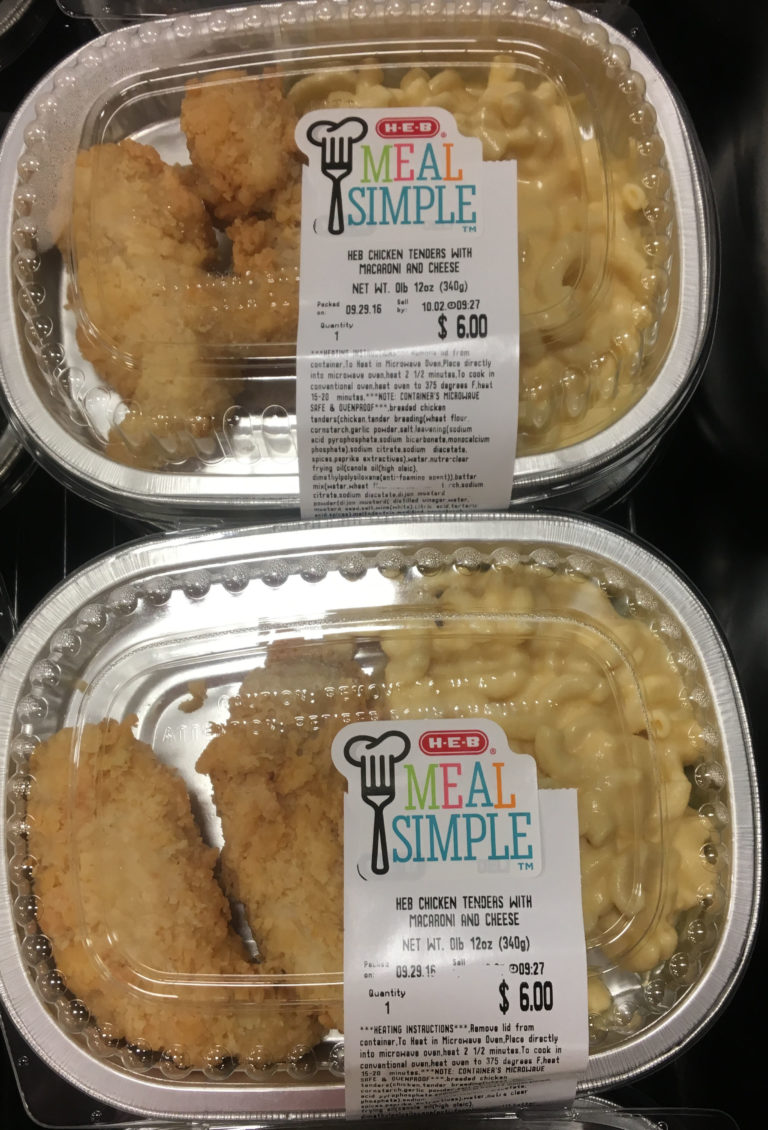 Quick & Easy Healthy Meals from HEB Meal Simple - What's Working Here