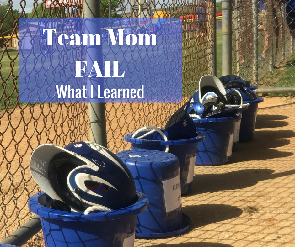 Team Mom Fail - What I Learned - What's Working Here