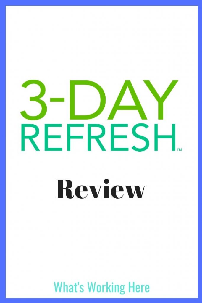 3 Day Refresh Review - What's Working Here