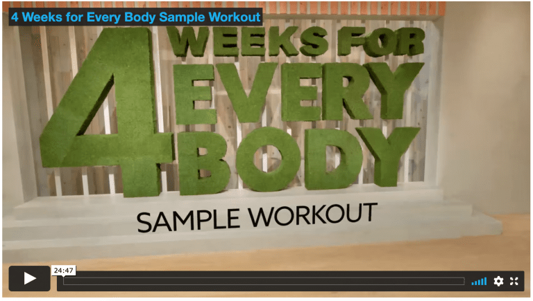 The 4 Week Gut Protocol and 4 Weeks for Every Body Fitness Program ...