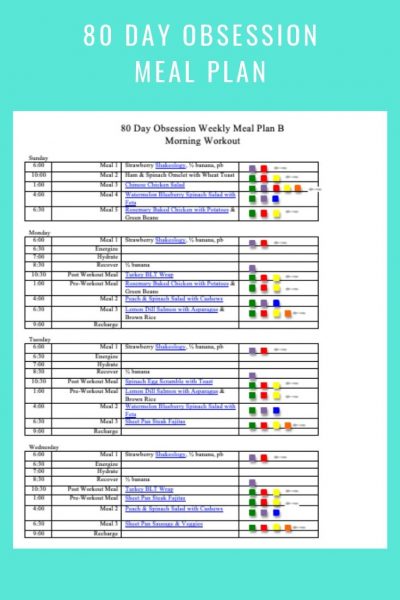 Weekly Menu - Easy Sheet Pan Meals - What's Working Here