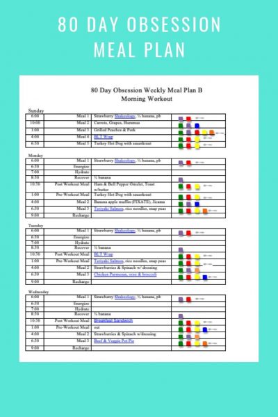 Weekly Menu - 9/1/19 - What's Working Here